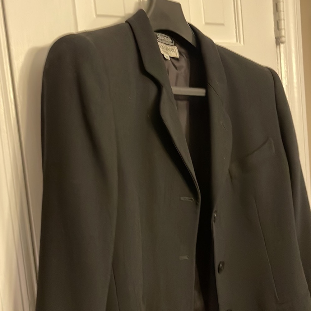 Giorgio Armani Mitchell's Of Westport Black Sports Co… - Gem